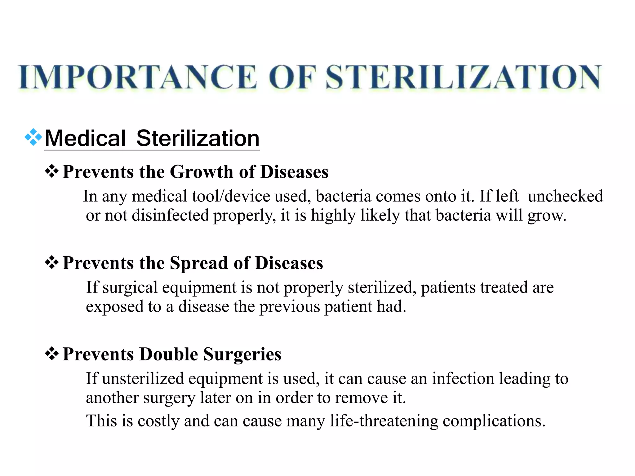 Sterilization | PPTX