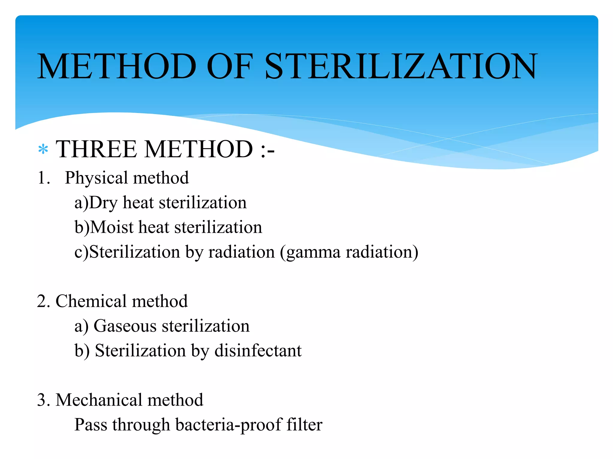 Sterilization | PPTX
