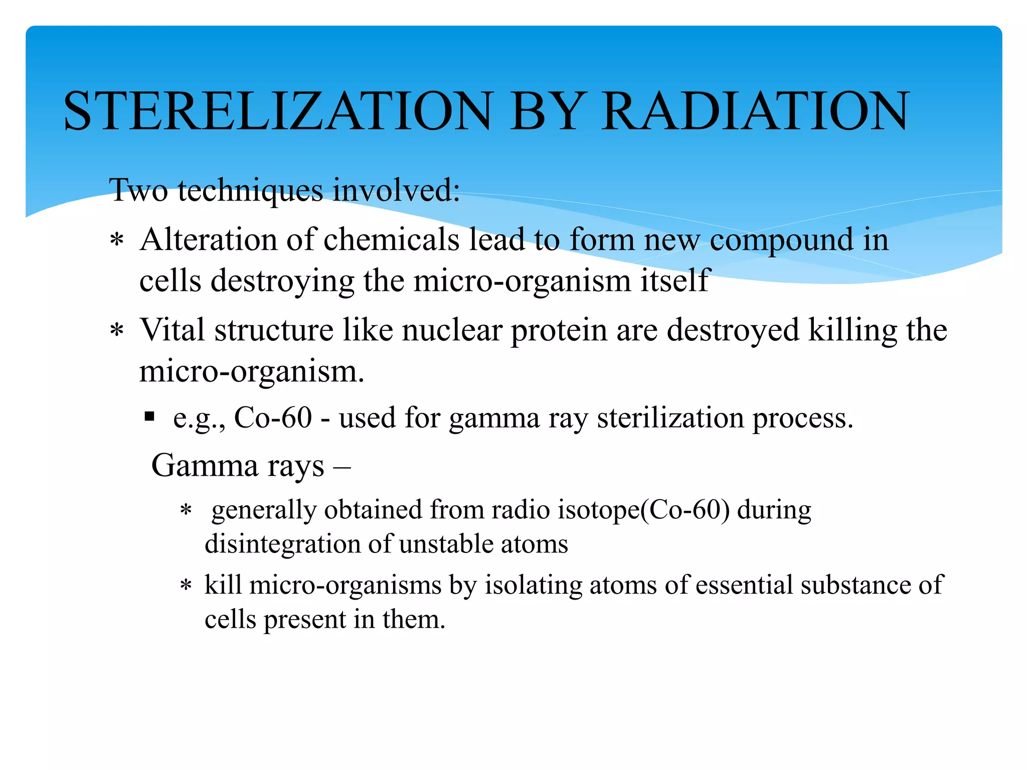 Sterilization | PPTX