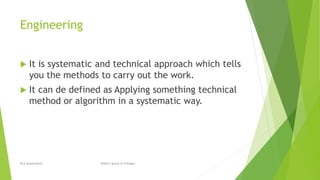 Software Engineering concept | PPTX