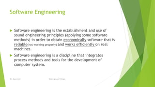 Software Engineering concept | PPTX