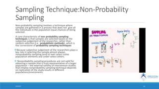 Types of Sampling | PPTX