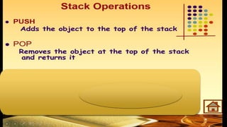 stack in assembally language | PPTX