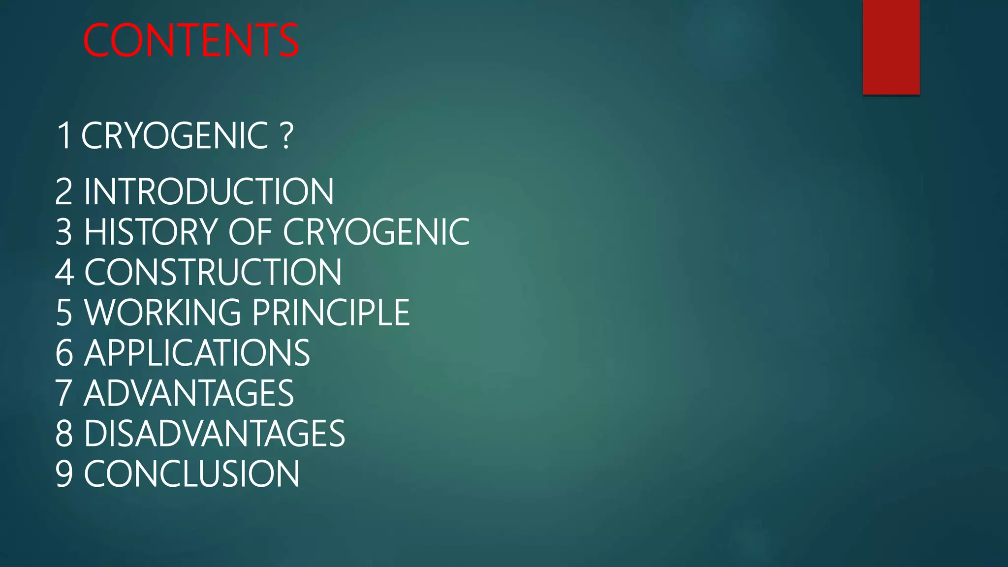 PRESENTATION ON CRYOGENIC ROCKET ENGINE | PPTX