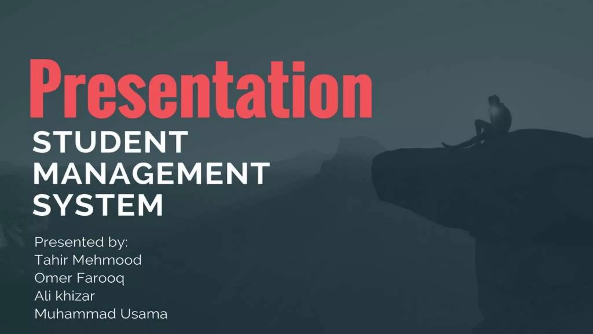 Student Management system | PPT