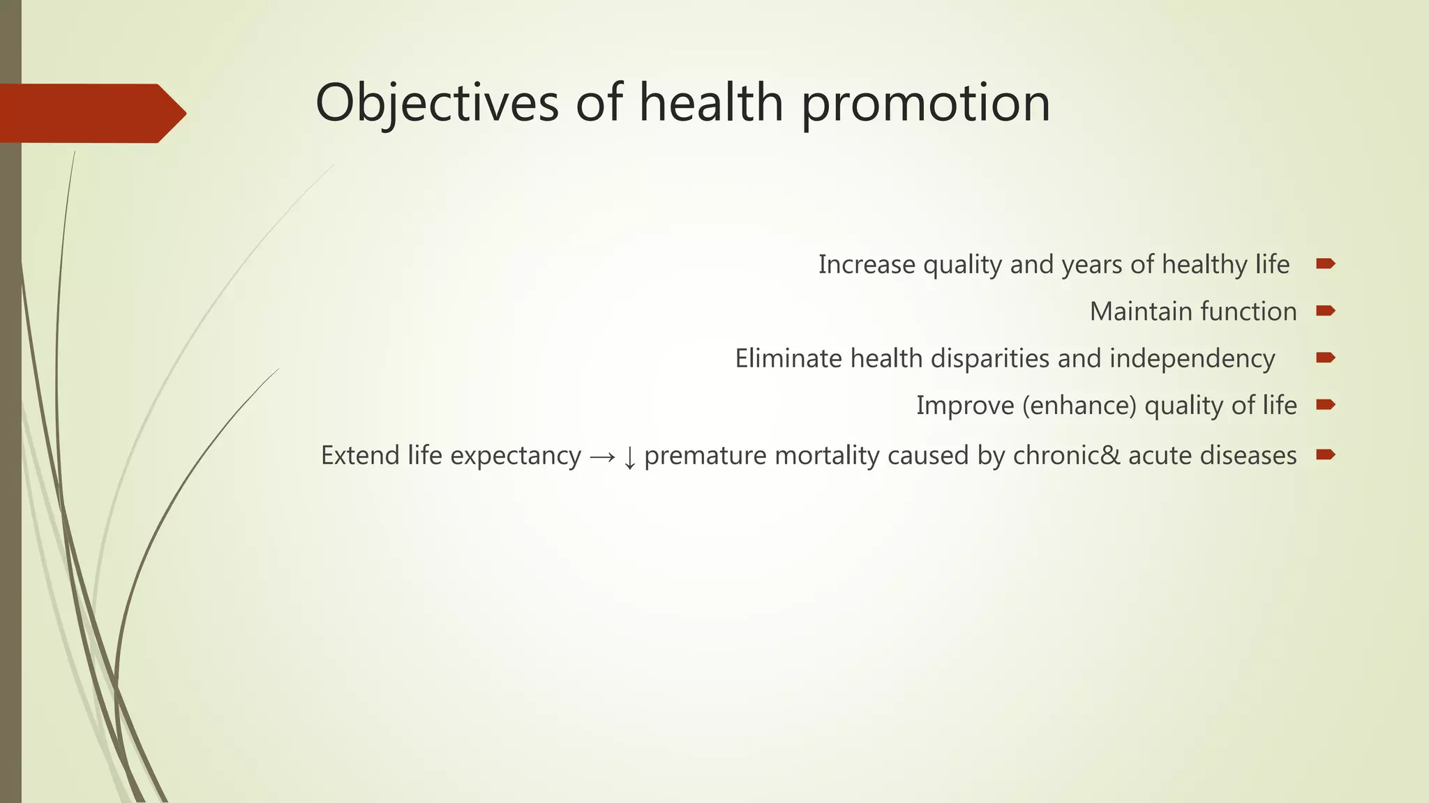 Health promotion for elderly | PPTX