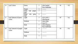 Guidelines for the Conduct of Tests for DUS On Chilli (Hot Pepper ...