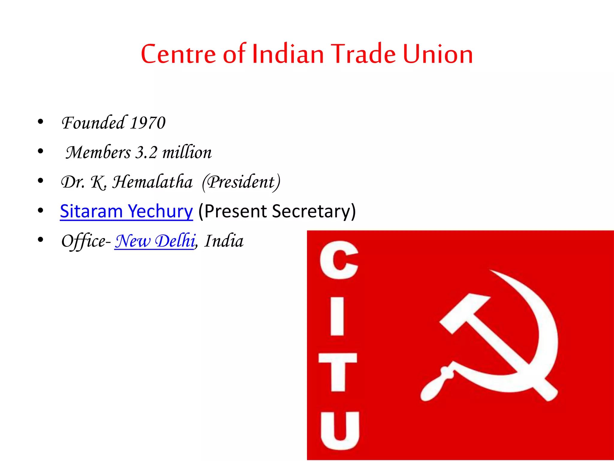 Trade Unions | PPT