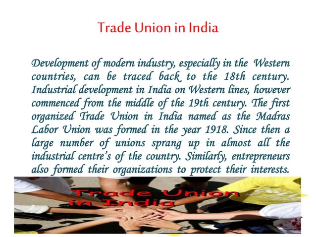 Trade Unions | PPT