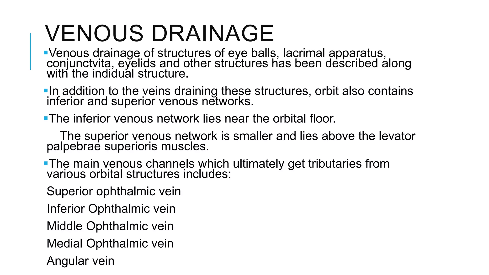 BLOOD SUPPLY TO THE EYE AND ORBIT | PPTX