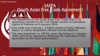 SAARC(South asian asociation of regional cooperation | PPTX | Political ...