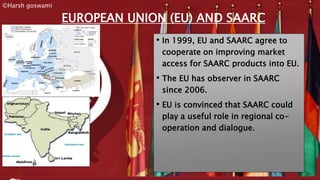 SAARC(South asian asociation of regional cooperation | PPTX | Political ...