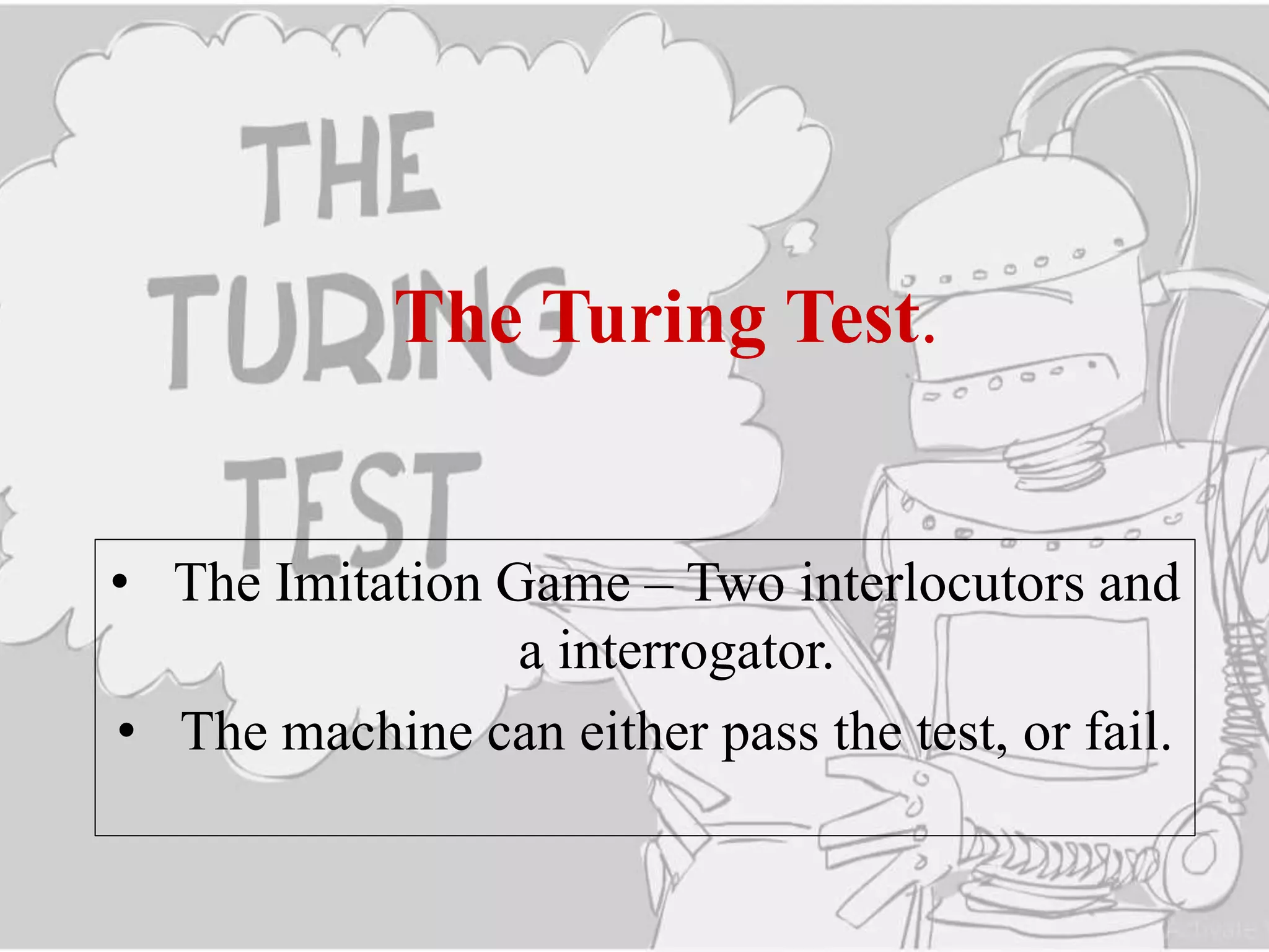 Turing Test : From A.I. to Beyond ! | PPTX