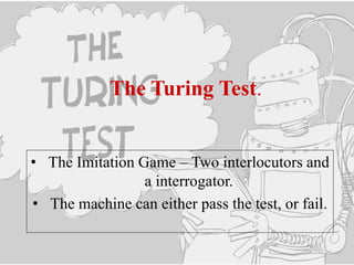 Turing Test : From A.I. to Beyond ! | PPT