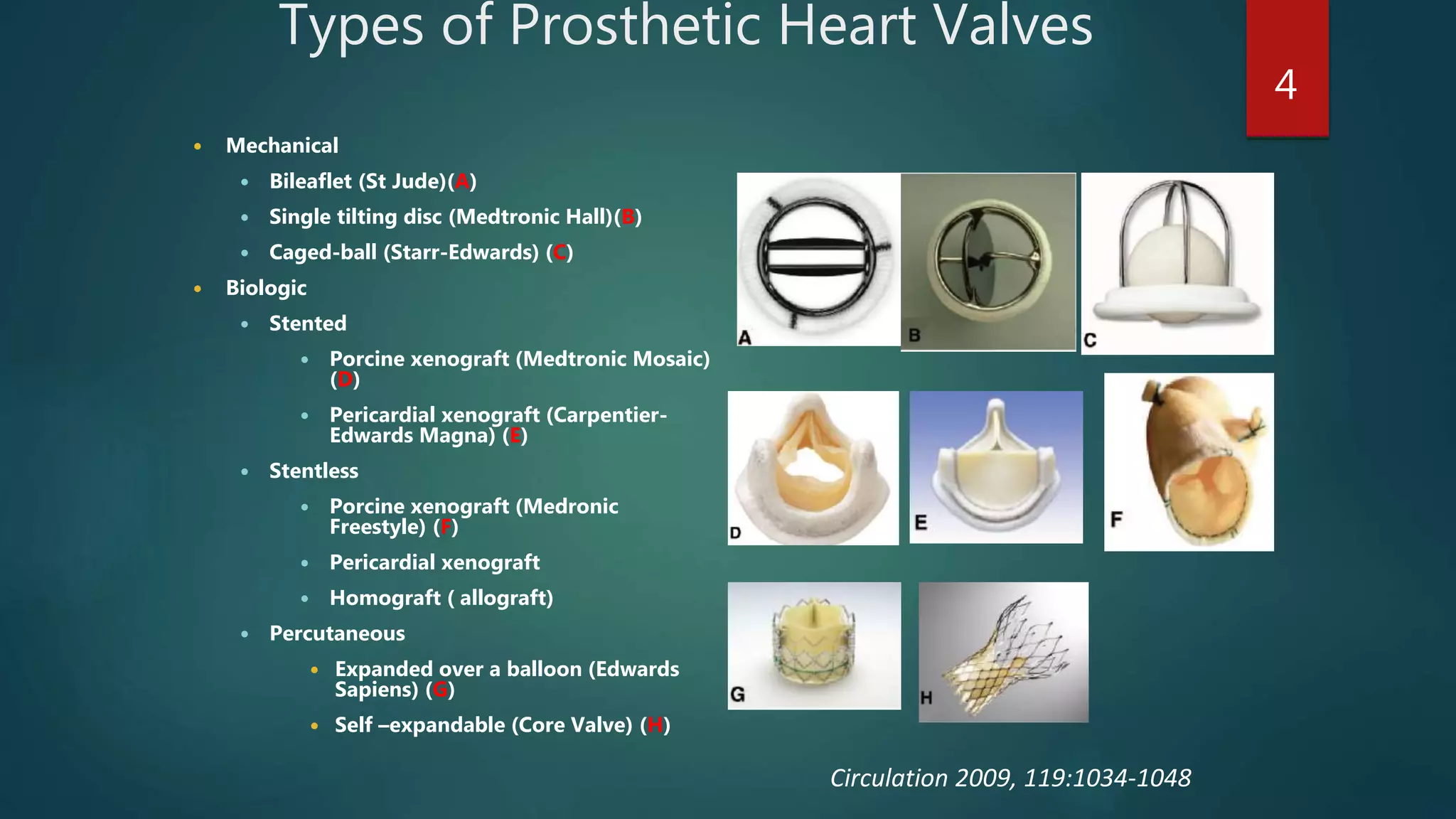 prosthetic heart valve evalaution | PPTX