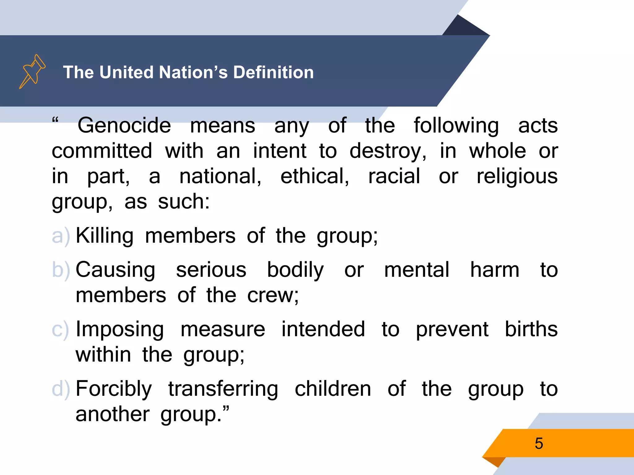 10 Worst Genocide in HIstory | PPTX