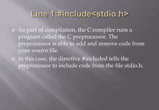 C Program Structure | PPT