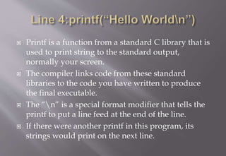 C Program Structure | PPT