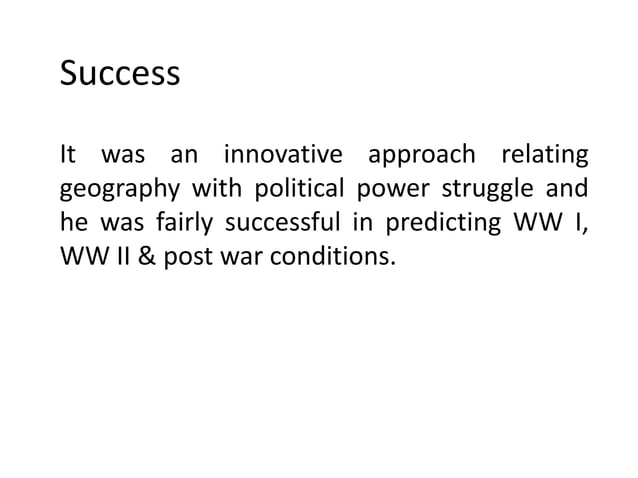 Heart land Theory | PPTX | Geography | Science