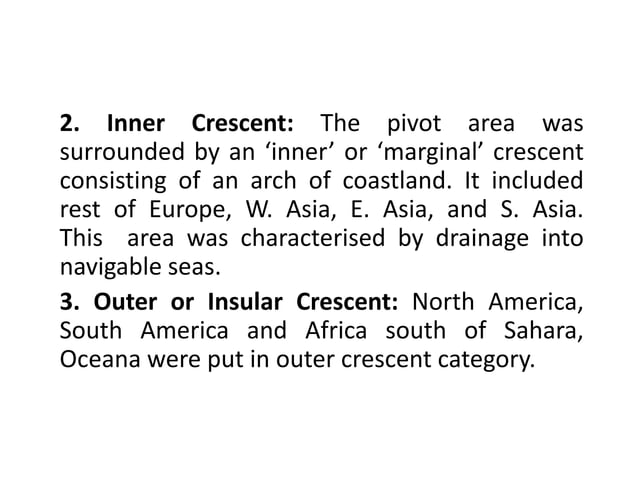 Heart land Theory | PPTX | Geography | Science