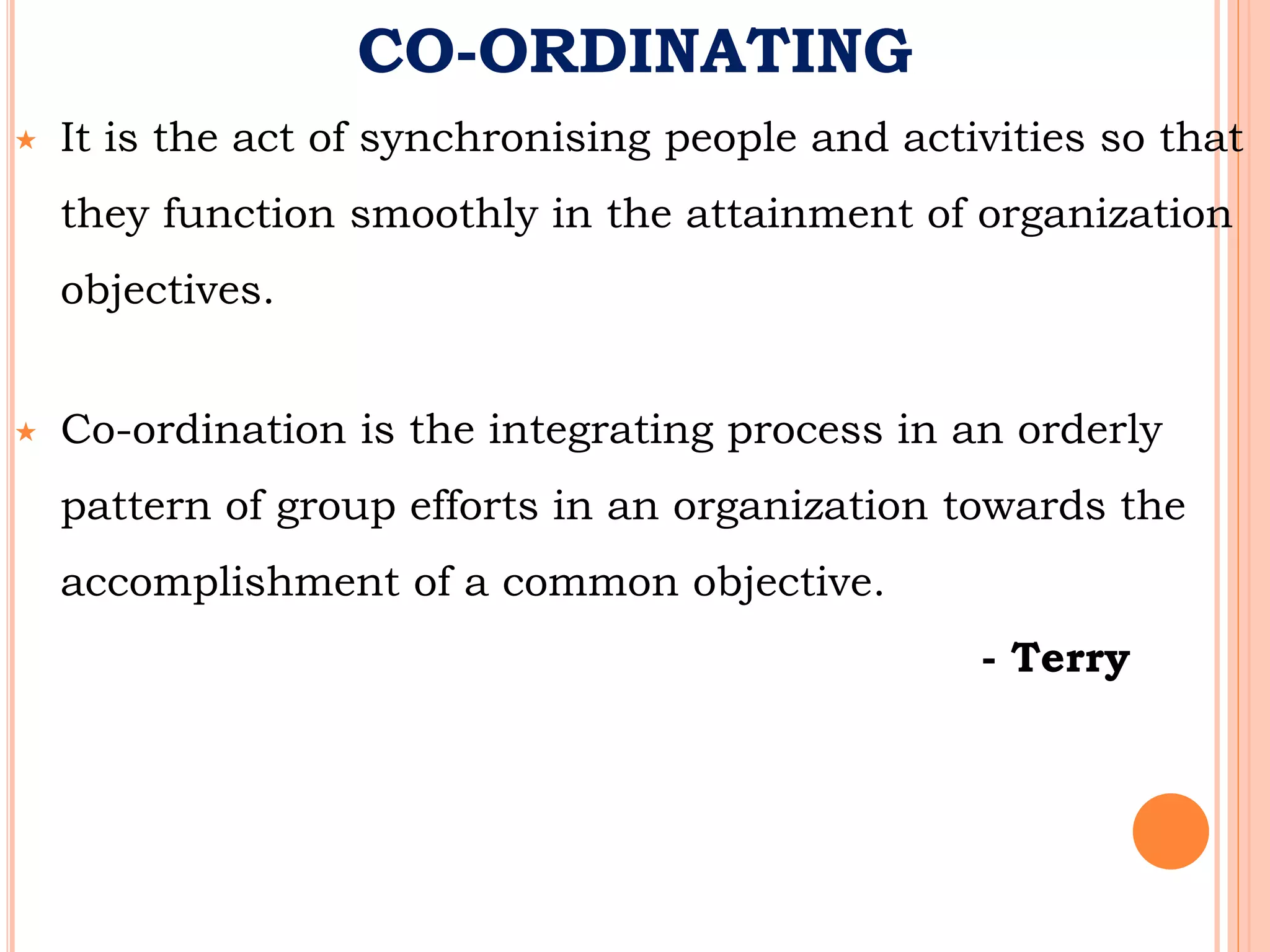 Functions of administration | PPTX