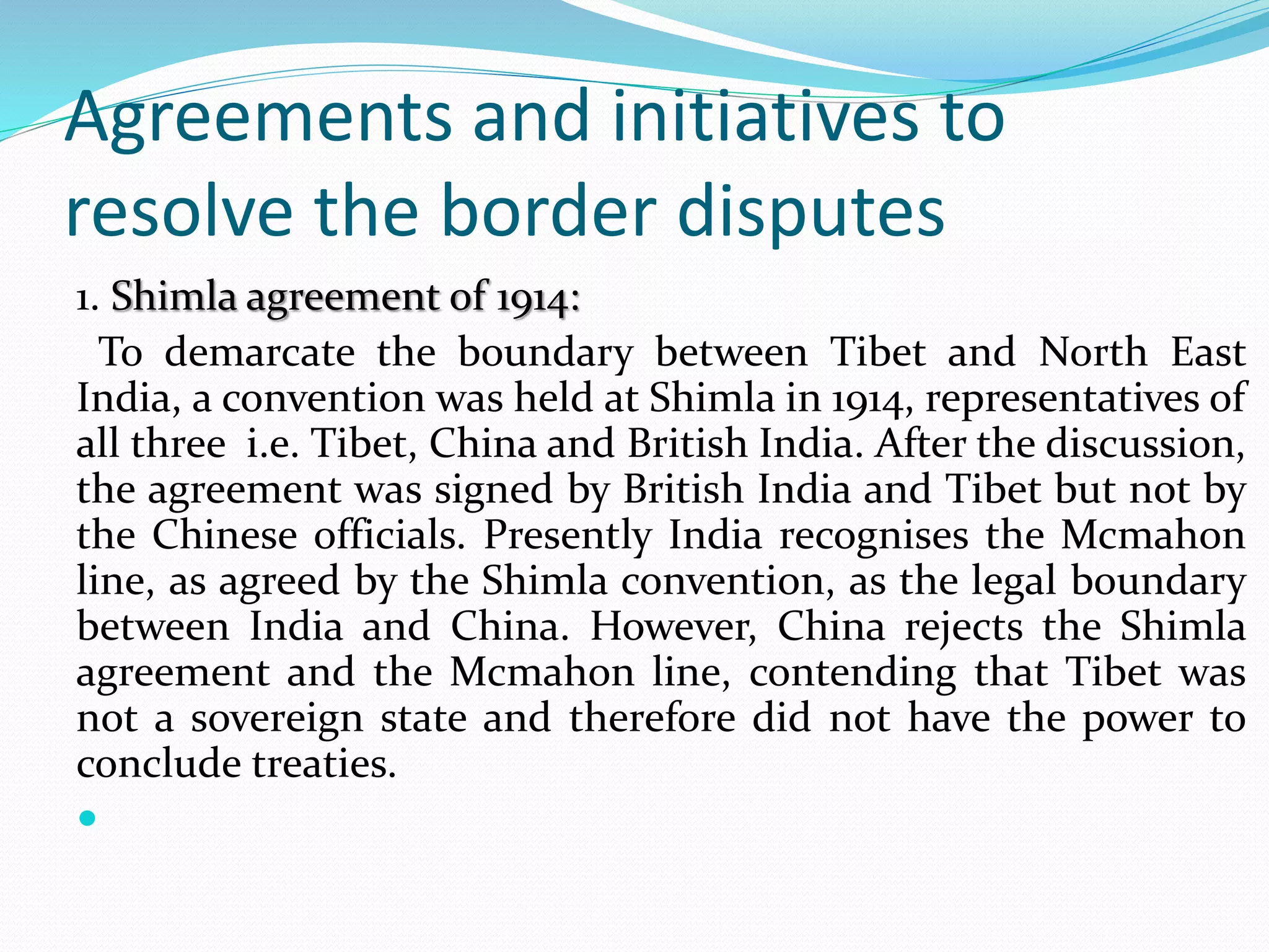 Doklam stand off | PPTX