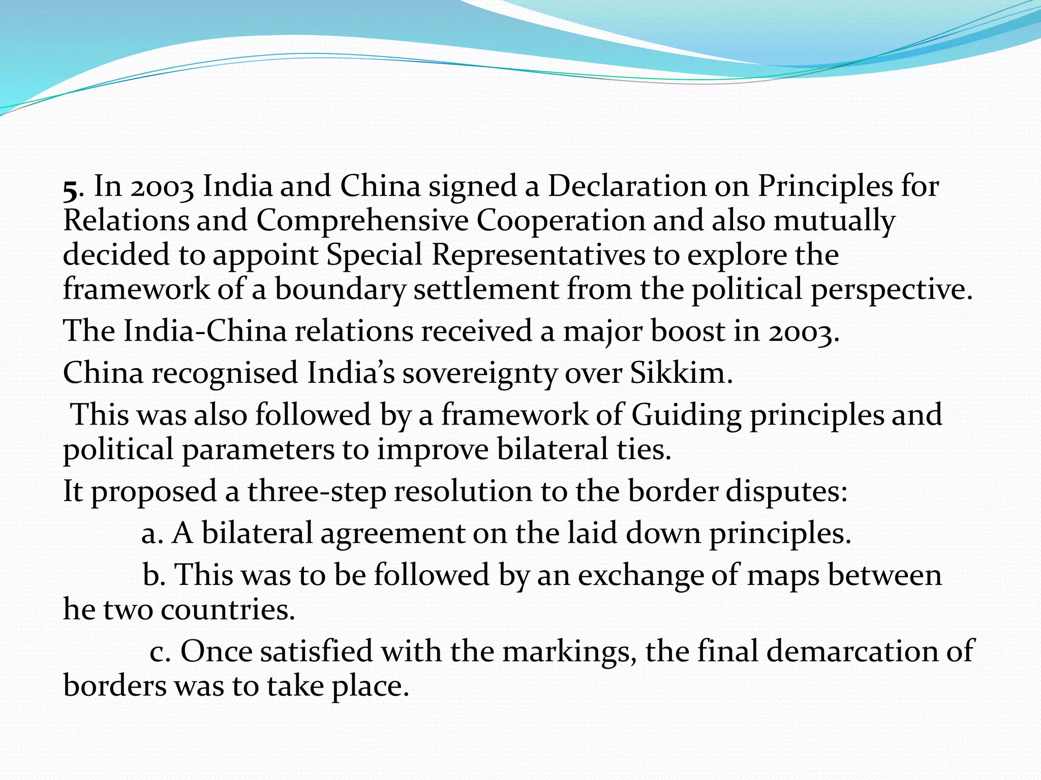 Doklam stand off | PPTX