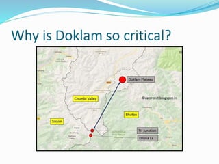 Doklam stand off | PPTX