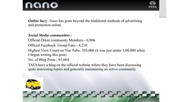 Tata Nano Case Study | PPTX
