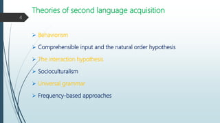 second language acquisition | PPTX