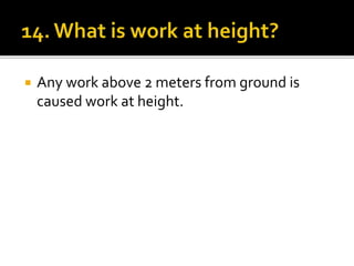 150 Question Answers | Occupational Health & Safety | PPTX