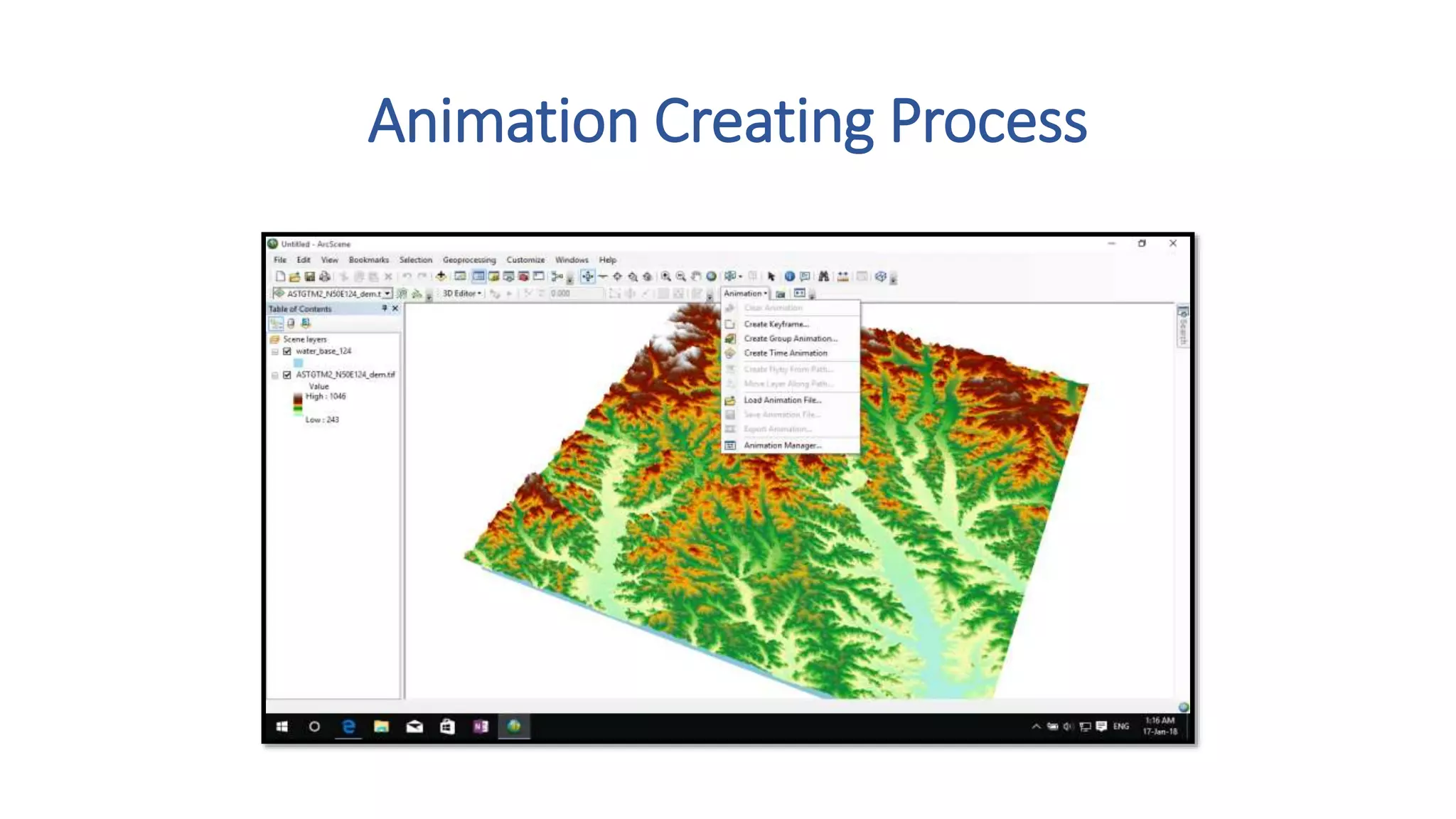Flood Analysis Processing in ArcGIS | PPT