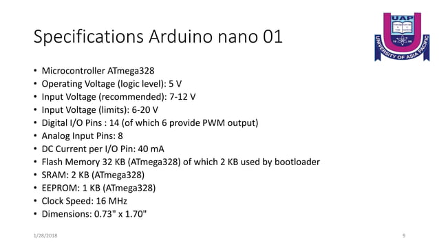 Hand gesture controlled robot with arduino | PPTX