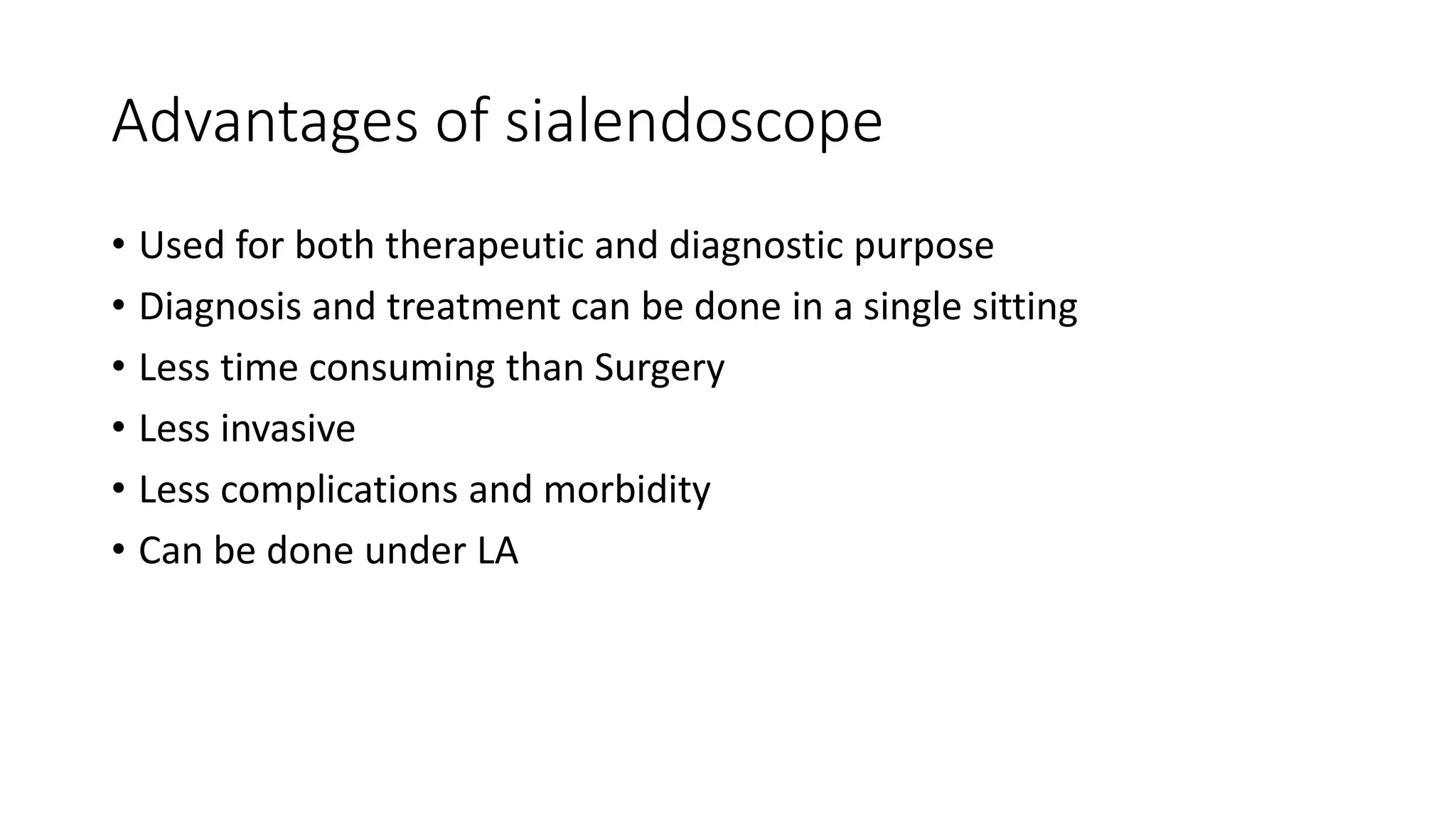 Sialendoscopy | PPTX