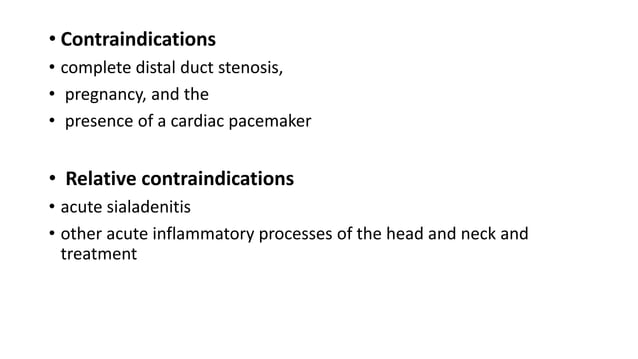 Sialendoscopy | PPTX | Ear, Nose and Throat Conditions | Diseases and ...
