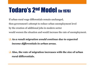 Theories of Migration | PPTX