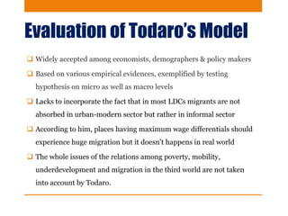 Theories of Migration | PPTX