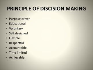 DECISION MAKING | PPTX