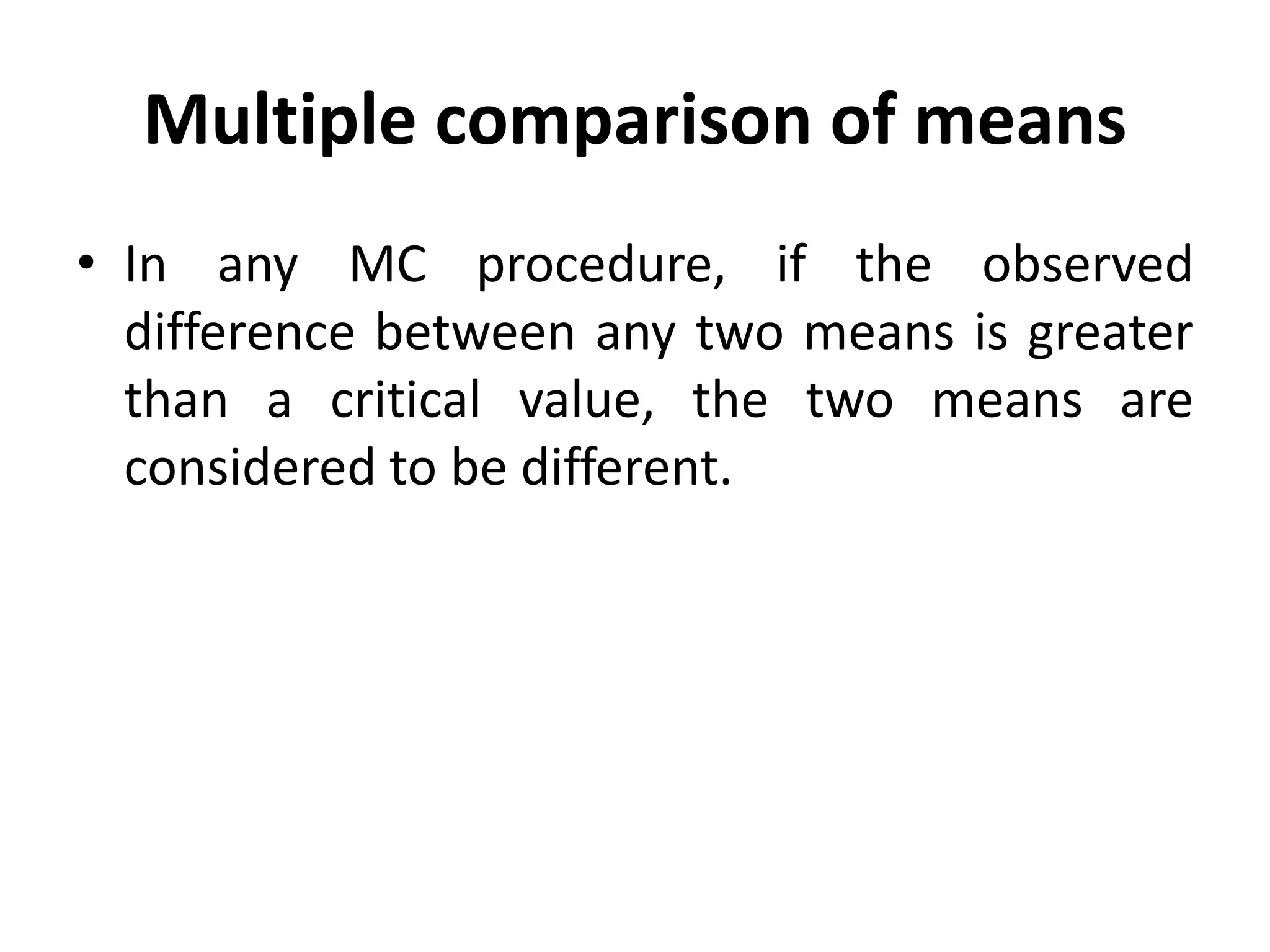 Ducan’s multiple range test - - Dr. Manu Melwin Joy - School of ...