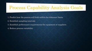 process capability presentation | PPT