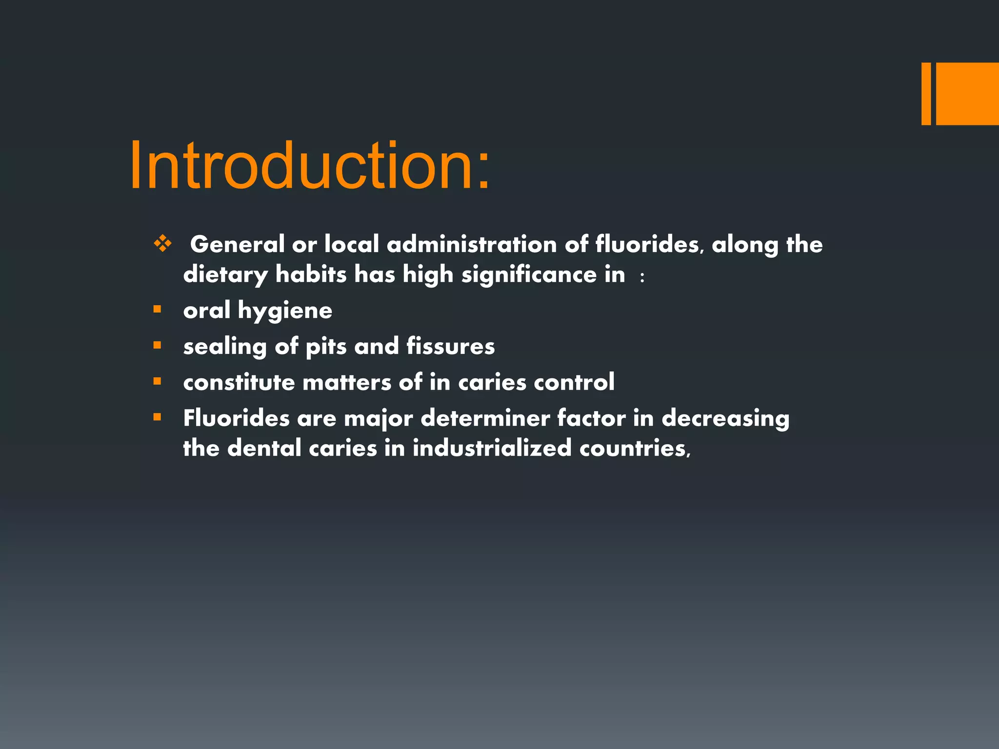 Recent materials and techniques of fluoride application for caries ...