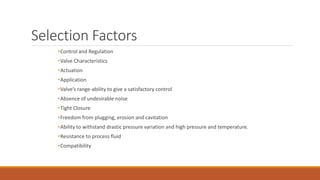 valves used in paper and pulp industry | PPTX