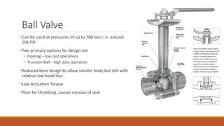 valves used in paper and pulp industry | PPTX