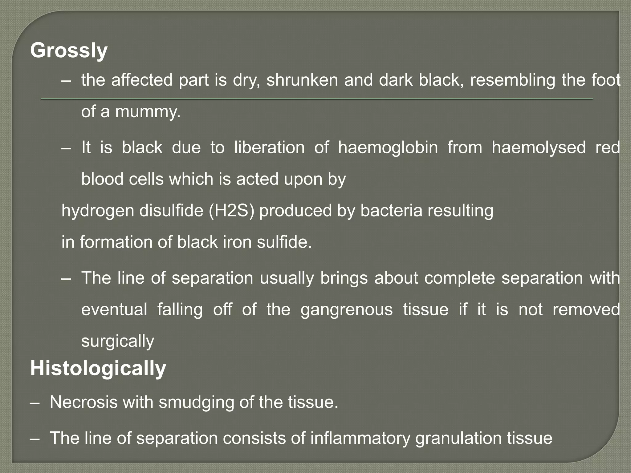 Gangrene | PPTX