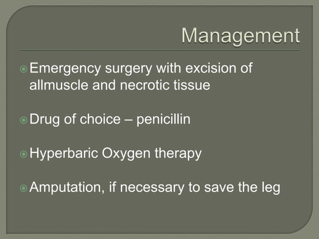 Gangrene | PPTX