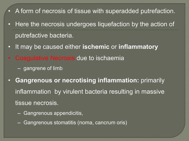 Gangrene | PPTX