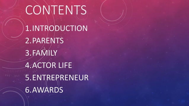 Celebrity Shah Rukh Khan bio | PPTX | Movies | Entertainment