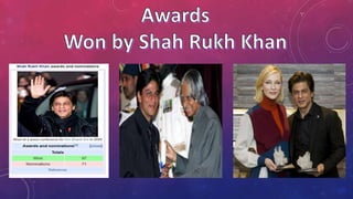 Celebrity Shah Rukh Khan bio | PPTX | Movies | Entertainment
