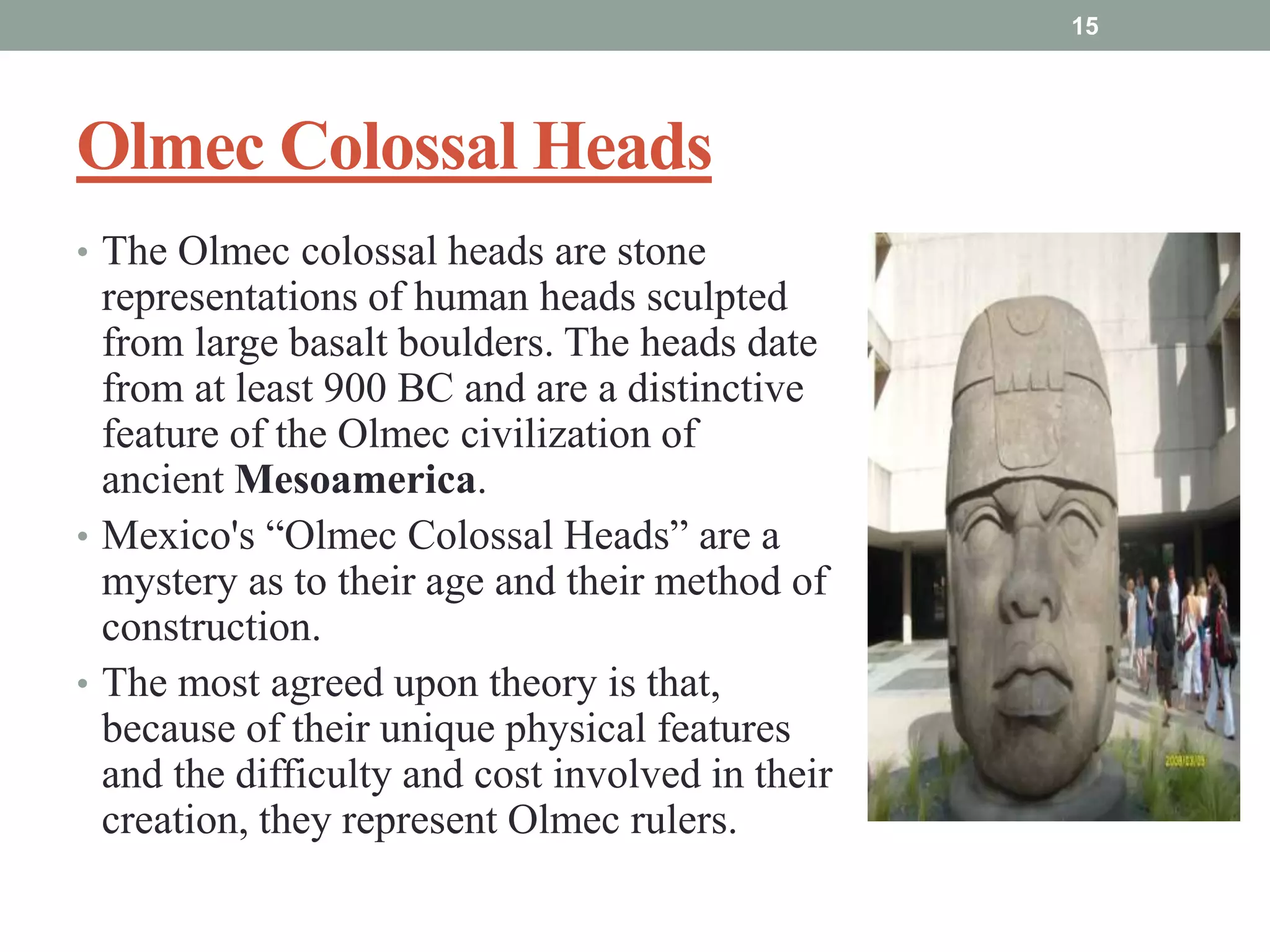 Olmec Civilization | PPTX