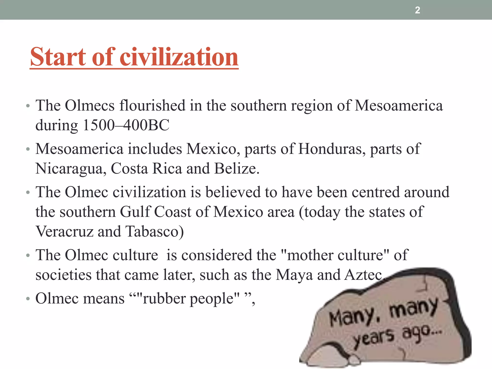 Olmec Civilization | PPTX